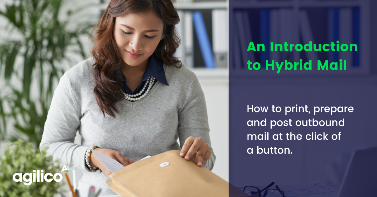 Hybrid Mail - Post From Desktop To Doormat - Agilico