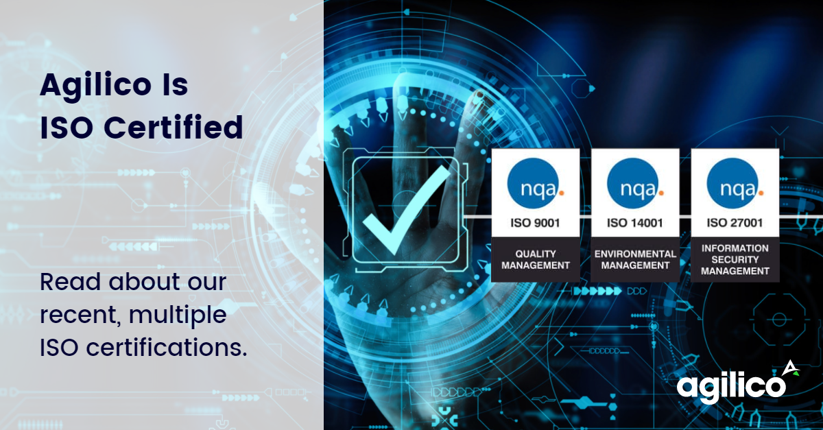Agilico Is ISO Certified