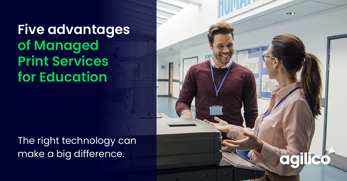 Five advantages of Managed Print Services for Education