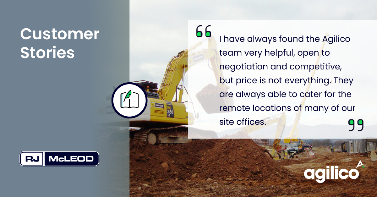 RJ McLeod | Customer Story | Construction company in Scotland