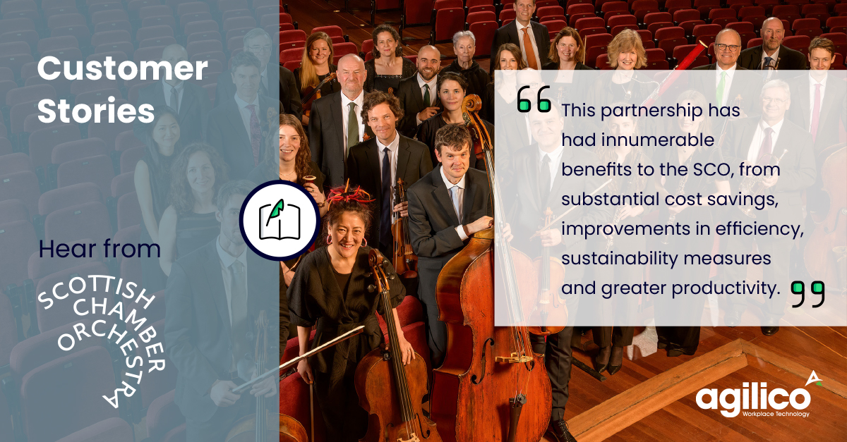 The SCO | Sustainable Managed Print case study | Agilico Zero