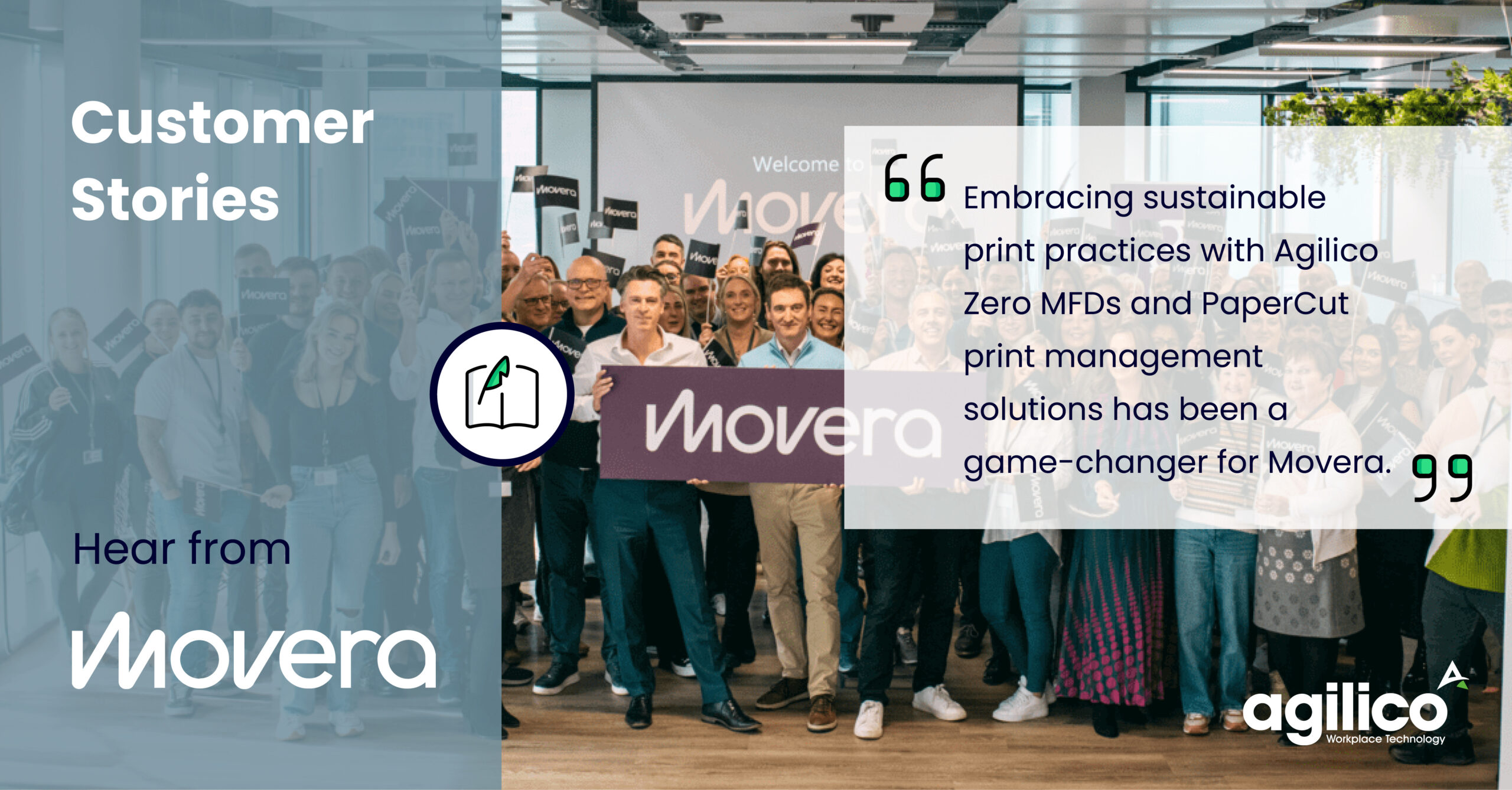 Movera | Agilico Zero sustainable managed print legal case study